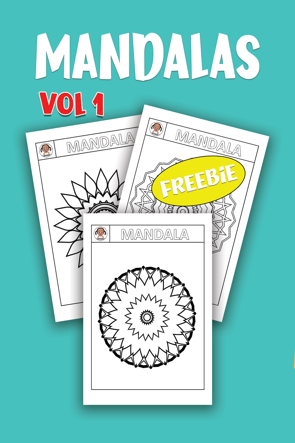 Coloring Mandalas VOL 1 | Freebie | Bertinha