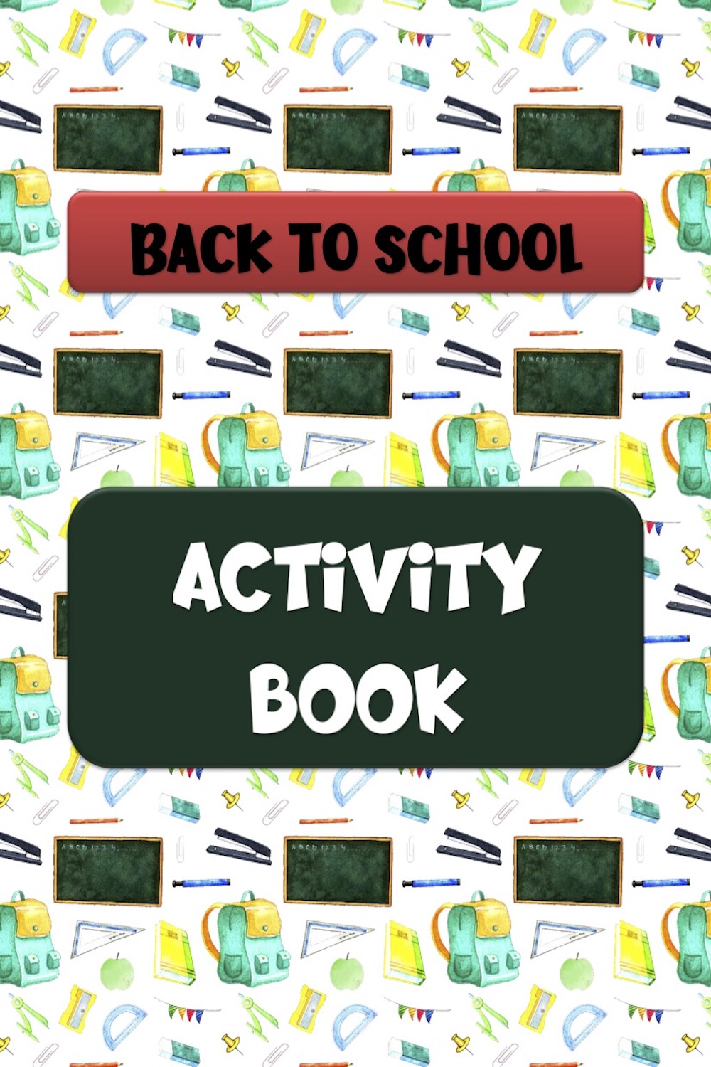 Back to School – Activity Book | Bertinha