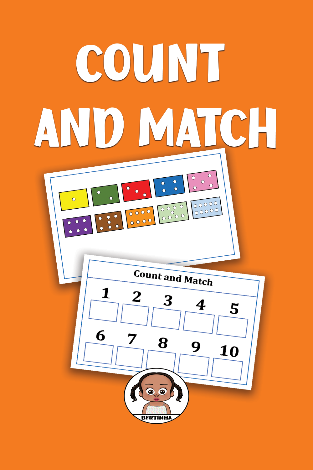 Count and Match Activity | Bertinha