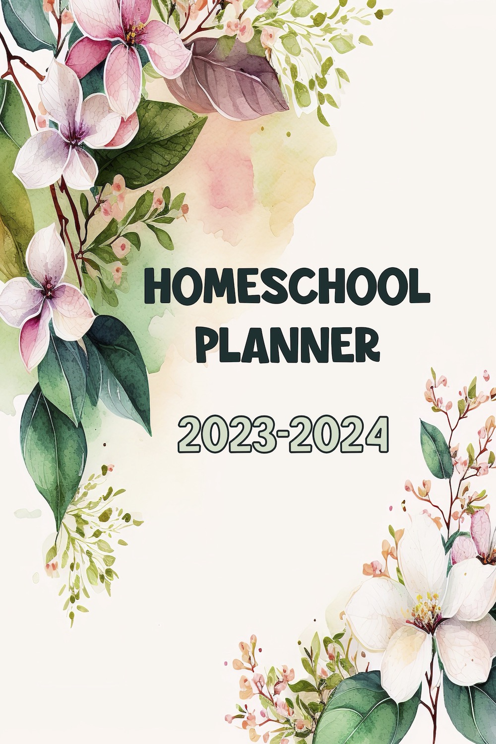 Homeschool Planner 2023/2024 | in English | Bertinha